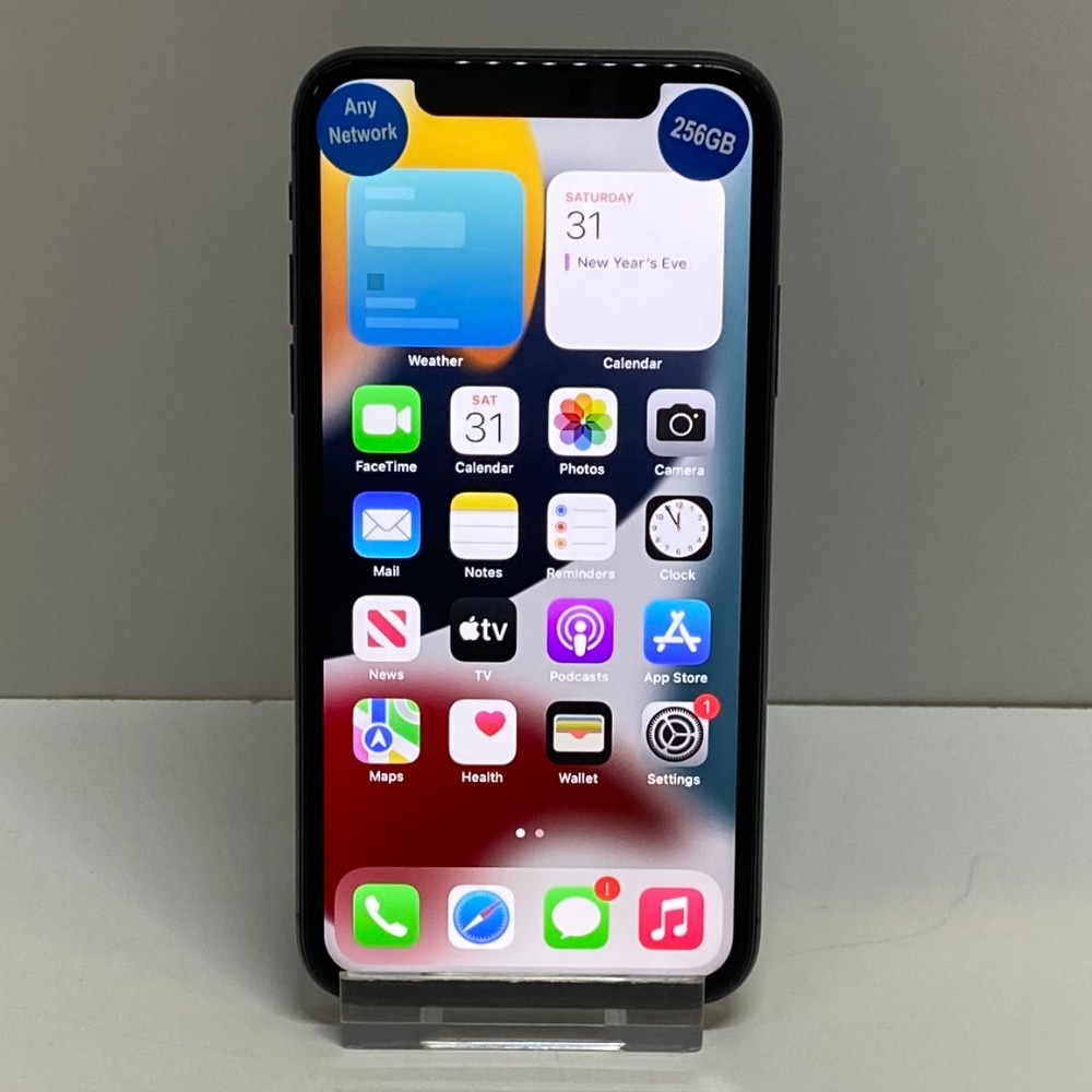 Pre-owned Apple iPhone X Unlocked 256GB Model A1901 in Black - Own4Less